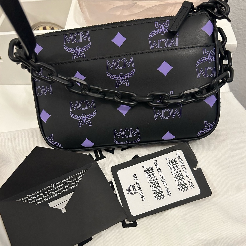 Mcm Color Splash Logo Mini - Gem